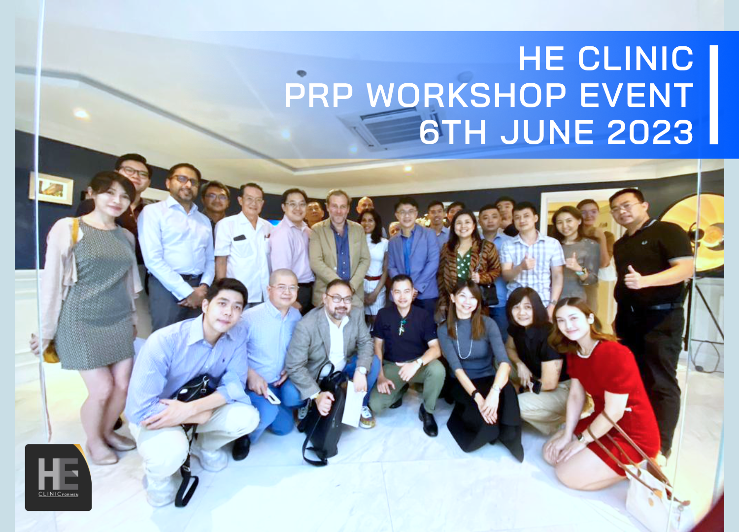 The PRP Workshop Event With BioBridge - He Clinic for Men